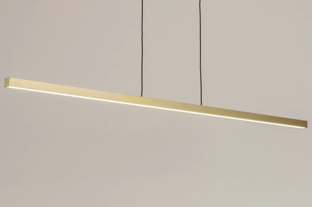Závěsné designové LED svítidlo nad stůl Corciano O Gold