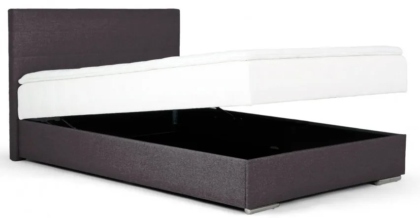 Postel boxspring s úložným prostorem Monti 90x200