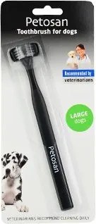 PETOSAN A/S Petosan zubní kartáček dvouhlavý pro psy Large