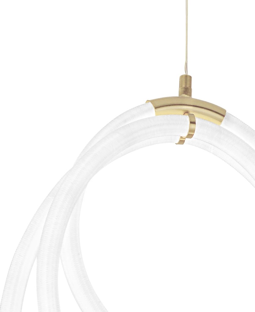 Toolight Designové LED osvětlení Circle G016-CP zlaté