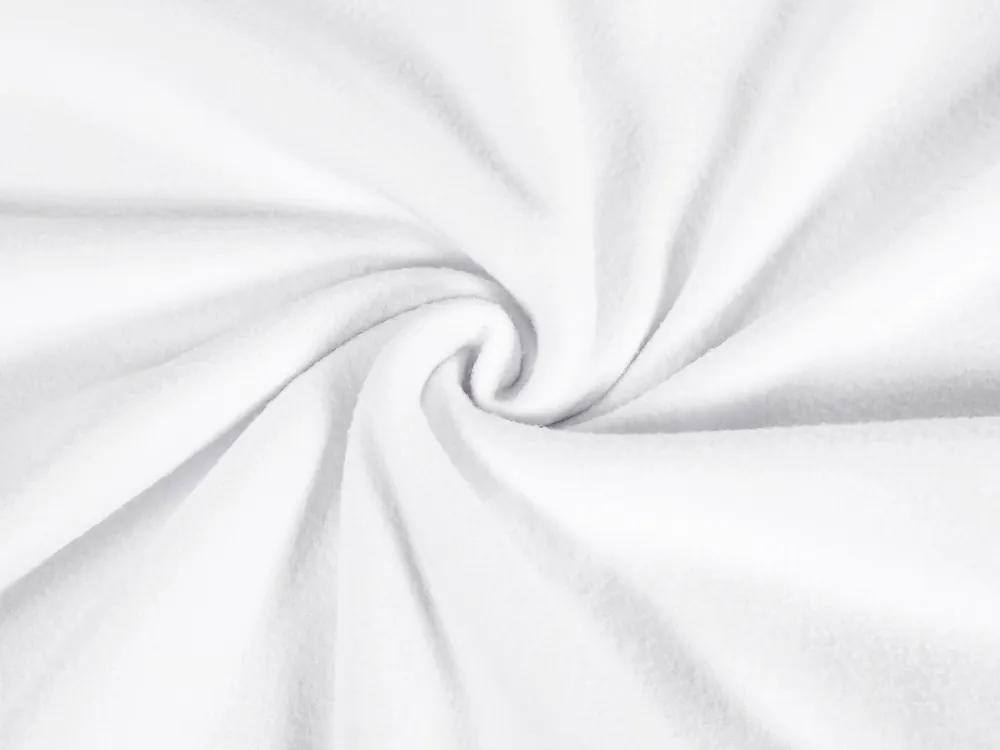 Biante Dětská oboustranná deka Mikroplyš/Polar MIP-001 Beránci - bílá 100x150 cm