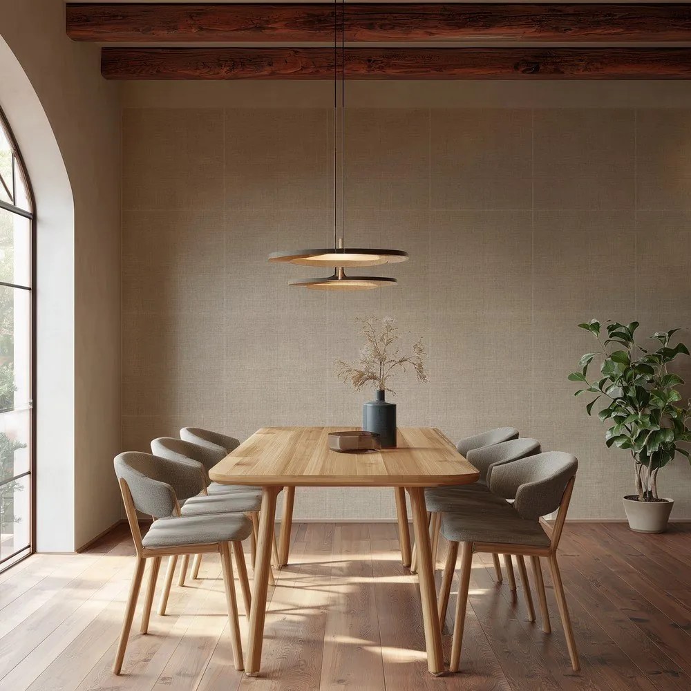 Látkové akustické panely v sadě 2 ks 60x60 cm Light Linen – Styler