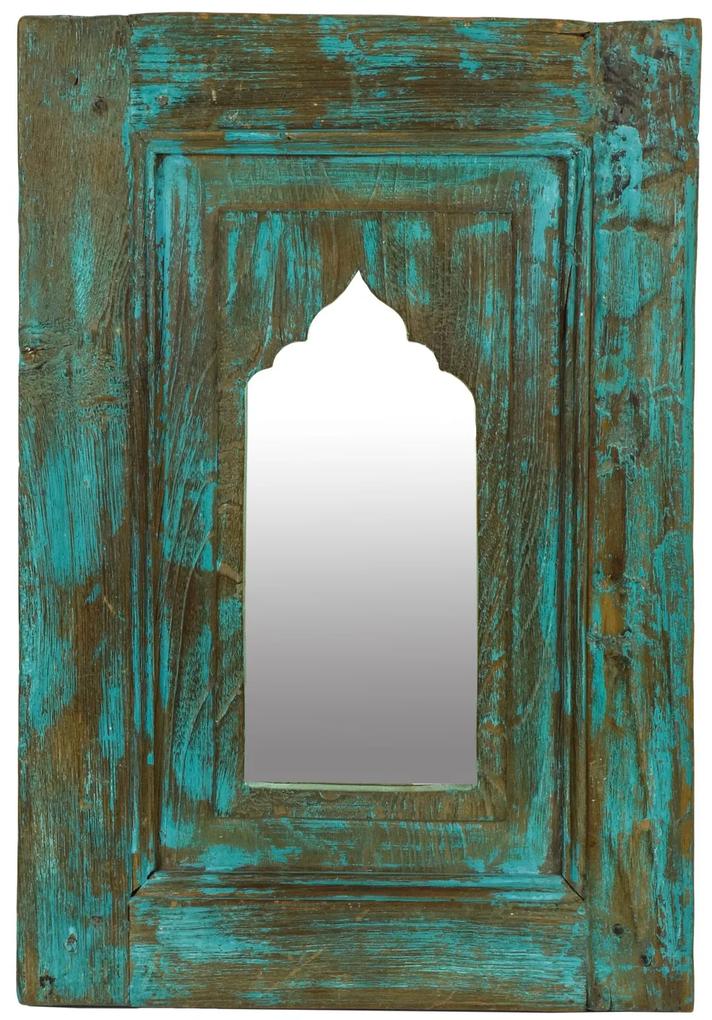 Sanu Babu Zrcadlo v rámu z teakového dřeva, 37x5x55cm