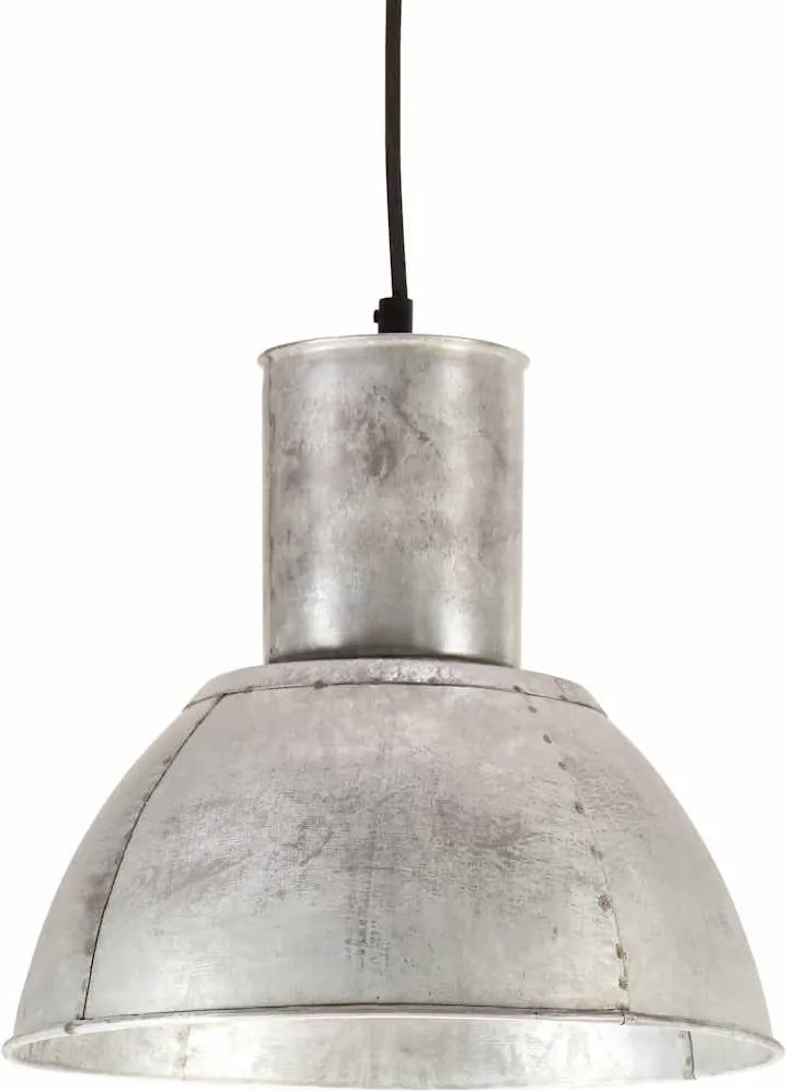 Závěsné svítidlo 25 W stříbrné kulaté 28,5 cm E27 320567