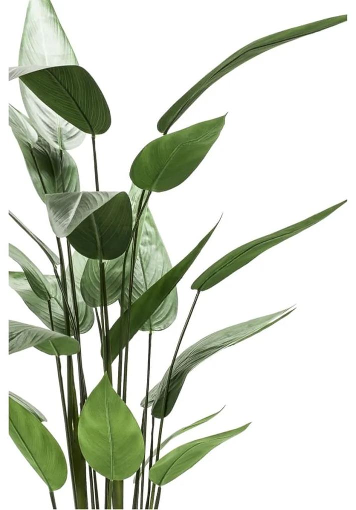 Emerald Umělá rostlina helikónie zelená 125 cm 419837