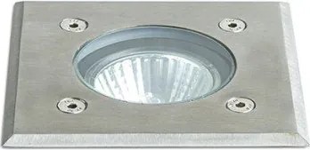 RED R13439 ORBU SQ 10 zápustná nerezová ocel 230V LED GU10 15W IP67 - RED - DESIGN RENDL