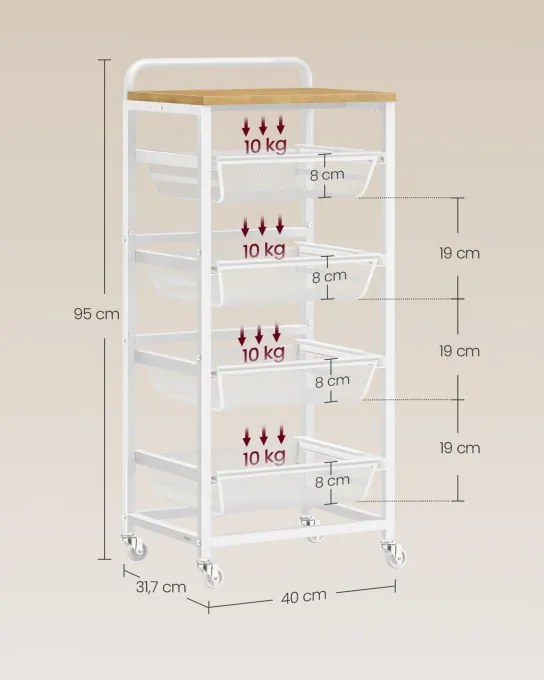 Pojízdný regál LRC041YA01