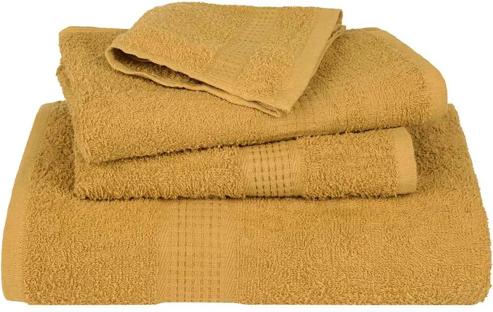 Ručníky pro hosty FROGN 2 ks zlaté 30x50 cm 360 g/m² 136803