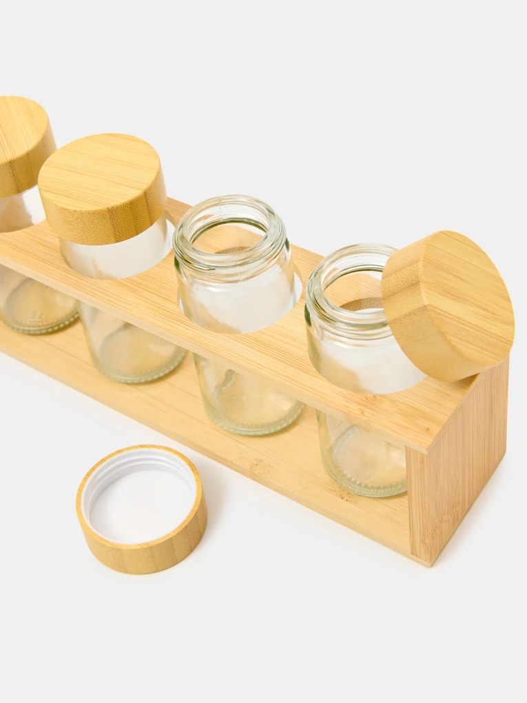 Sinsay - Sada kořenek s podstavcem 4 pack - béžová
