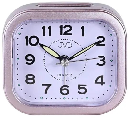 JVD Levný analogový ručkový budík JVD SRP8006.2 s osvětlením