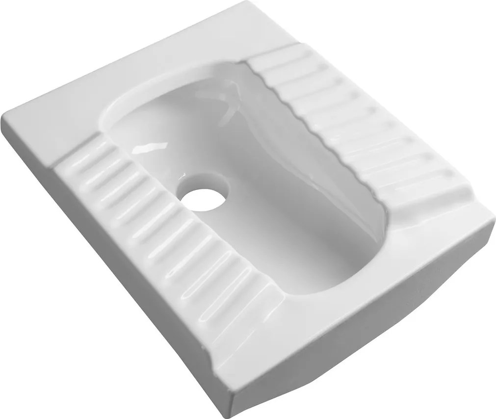 Aqualine Aqualine, AGADI WC turecké 50x60 cm, bílá, TU0586