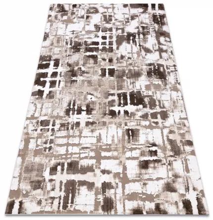 Kusový koberec akrylový DIZAYN 8843 béžový Rozměr: 100x200 cm