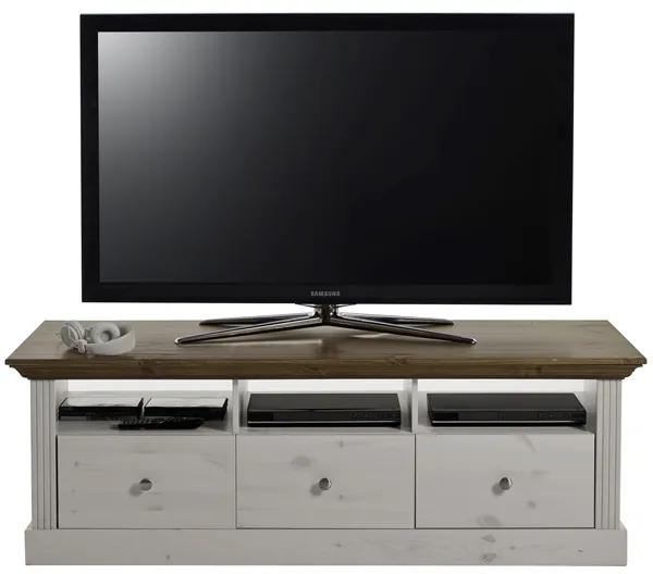 Televizní stolek Monako - bílá/provence