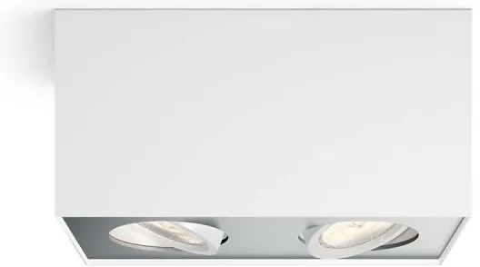 Philips 50492/31/P0-LED Stmívatelné bodové svítidlo MYLIVING BOX 2xLED/4,5W/230V