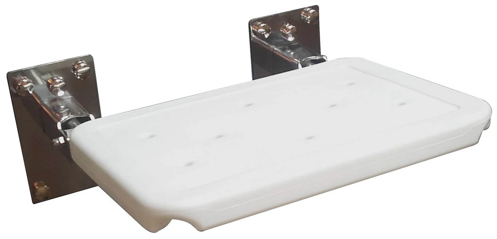 WELA Nerezový sprchový sedák sklopný závěsný COMPACT 4010343