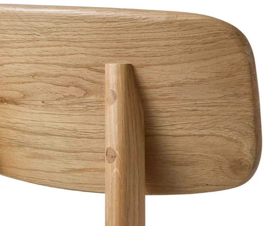 Designová jídelní židle Harper přírodní