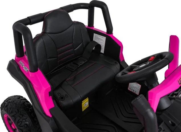 Elektrické autíčko Buggy Madman UTV-MX růžové