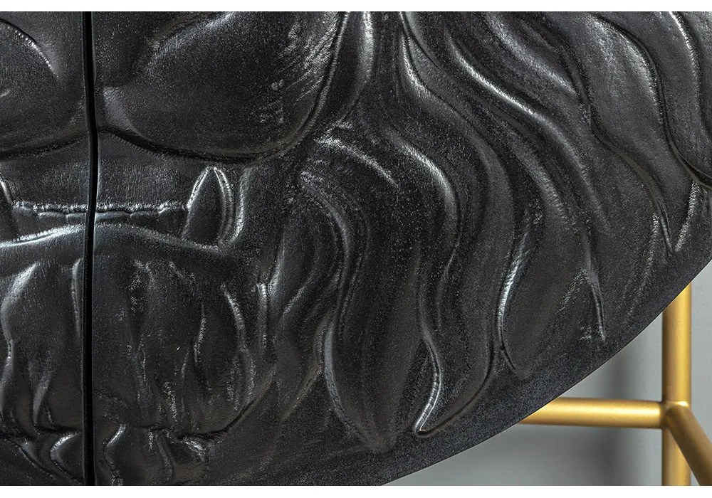 Massive home | Vysoká komoda Lion 160cm masiv mango black