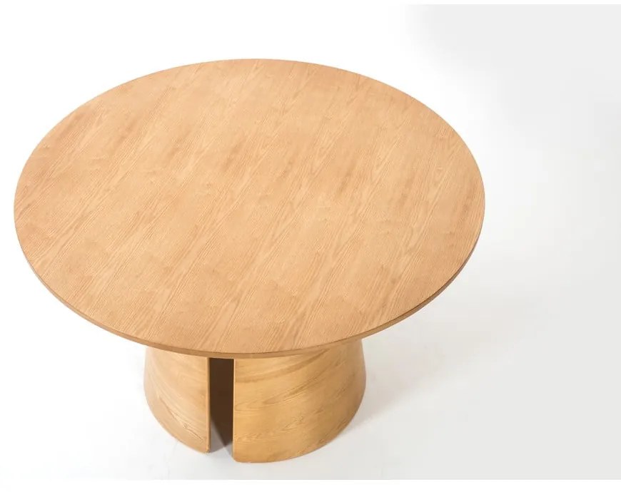 Kulatý jídelní stůl v dekoru dubu ø 137 cm Cep - II. jakost – Teulat
