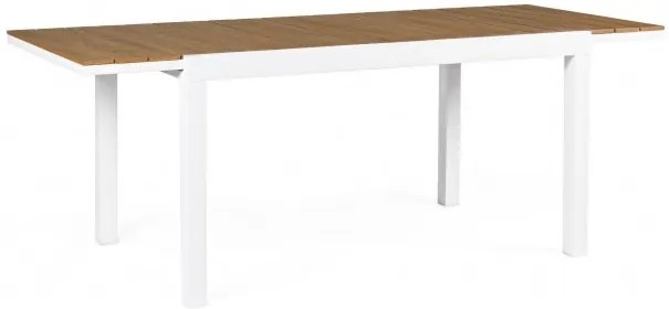 BIZZOTTO Rozkládací zahradní stůl ELIAS 140x90cm bílý 0662823