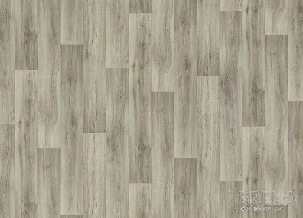 Breno PVC PURETEX Lime Oak 096L – šedé dřevo, šíře 300 cm