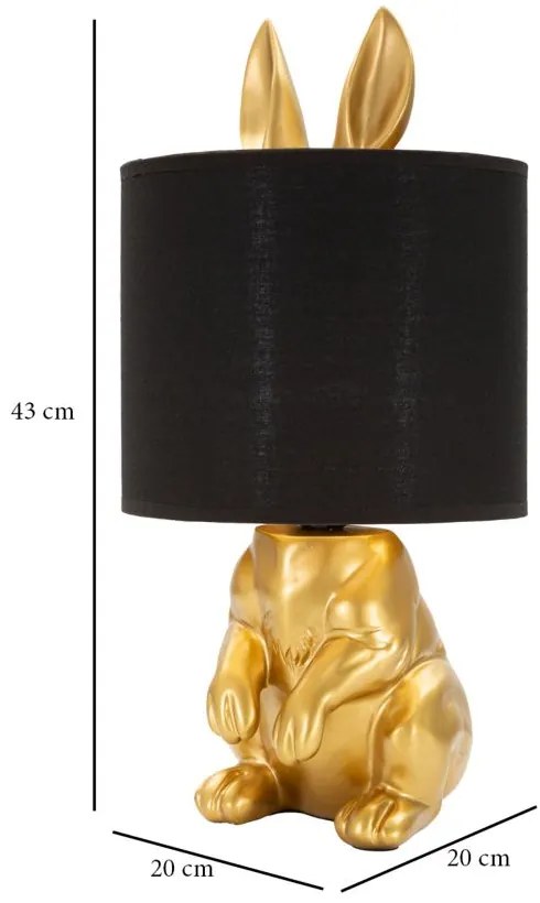 Stolní lampa CONIGLIO 20X43 cm