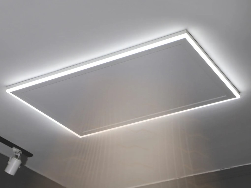 Stropní Infrapanel CEILING LED 800W | WiFi | Výhřevnost 14.5 m2 | 128x63 cm | LED světlo | Bezdrátový WiFi termostat