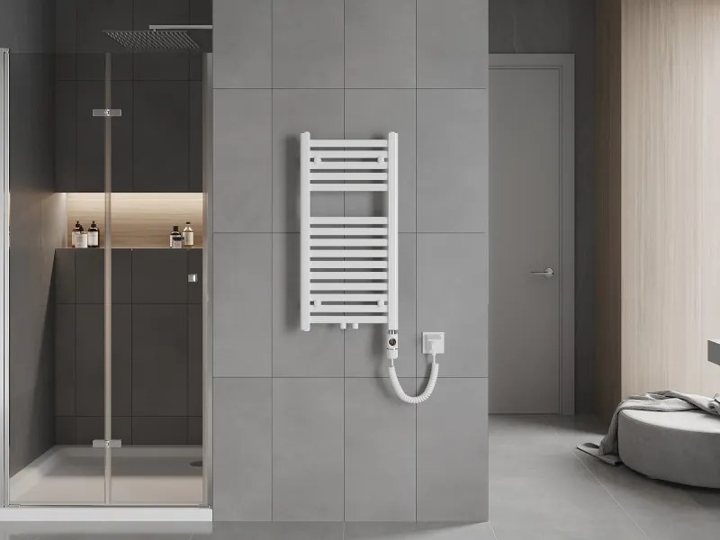 Mexen Hades, elektrické topné těleso 800 x 400 mm, 300 W, bílá, W104-0800-400-2300-20