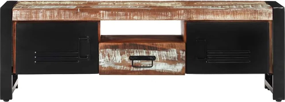 TV skříňka 120 x 30 x 40 cm masivní recyklované dřevo 338223