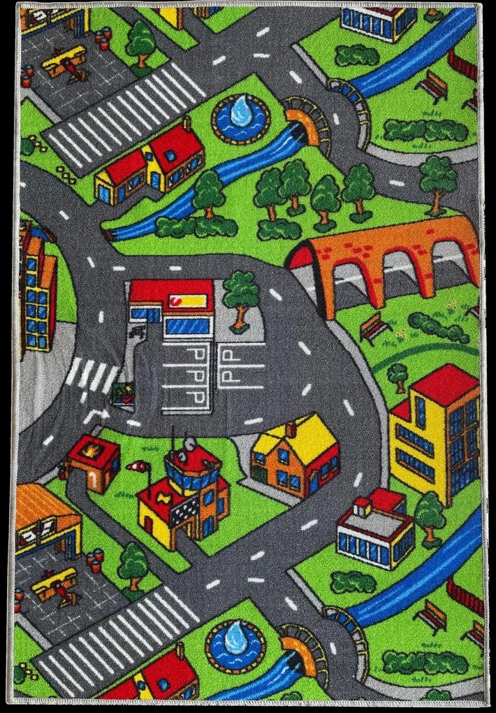 Dětský koberec SMART CITY