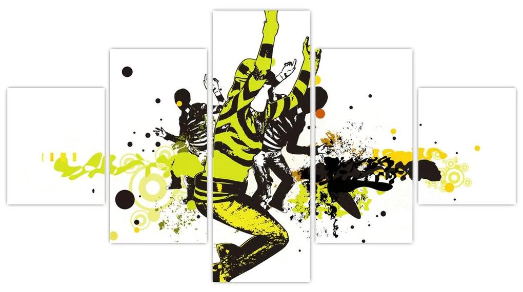 Obraz - Street dance (125x70 cm)