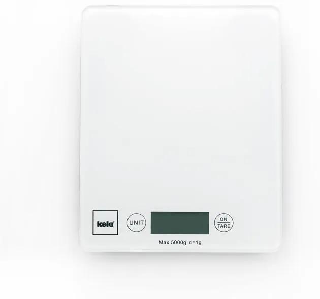 Váha kuchyňská digitální 5 kg PINTA bílá KELA KL-15740
