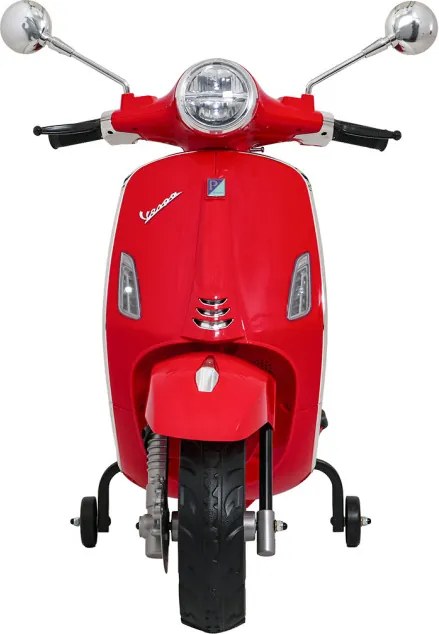 Elektrický skútr Vespa ROMA červený