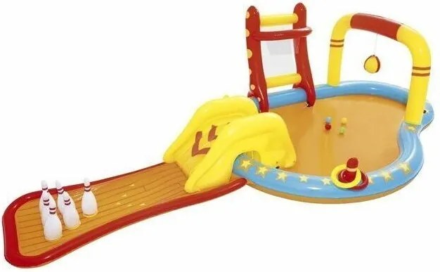 Nafukovací bazén, sportovní hřiště, 435x213x117 cm, BESTWAY | 53068