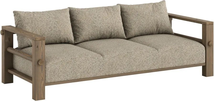 Šedá pohovka 225 cm Bare – Karup