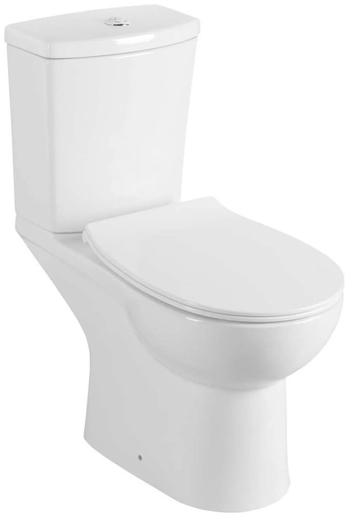 Sapho - WC kombi Kairo, zadní odpad, bílá PC105