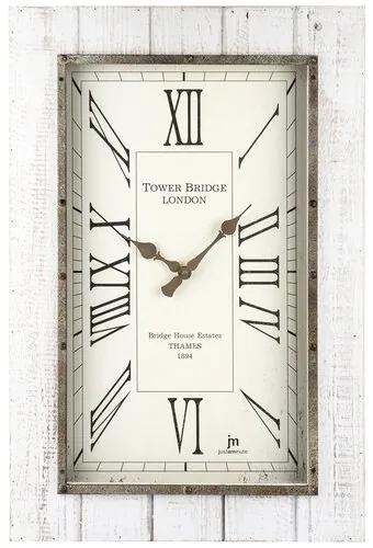 Lowell 21477 Designové nástěnné hodiny 60 x 40 cm