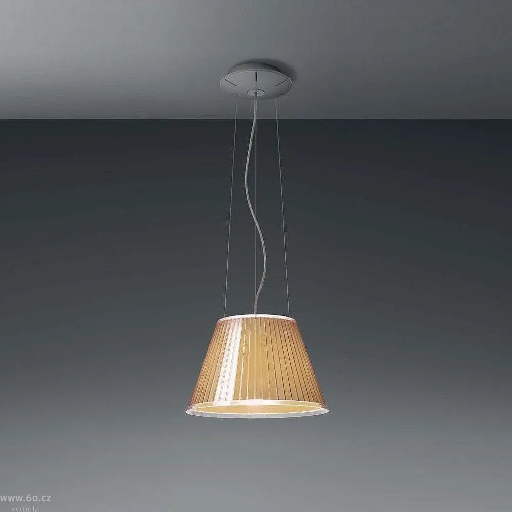 Artemide 1123020A Choose sospensione, závěsné designové svítidlo se stínítkem z pergamenu, 1x100W E27, prům. 35,8cm