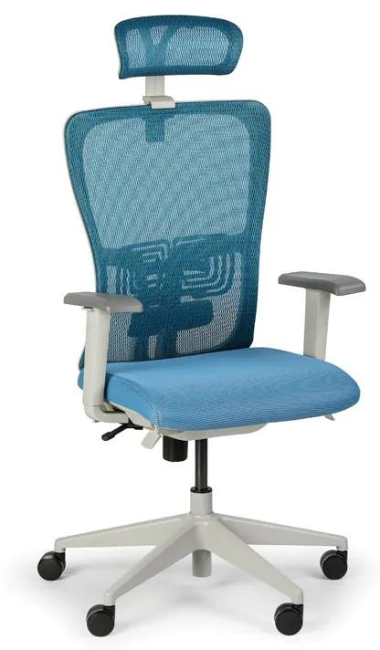 Kancelářská židle GAM 1+1 ZDARMA, modrá