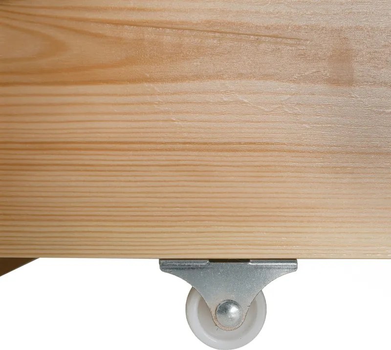 Montessori patrová postel 90x200, přírodní, VENITA TYP 2 Kondela 0000396844