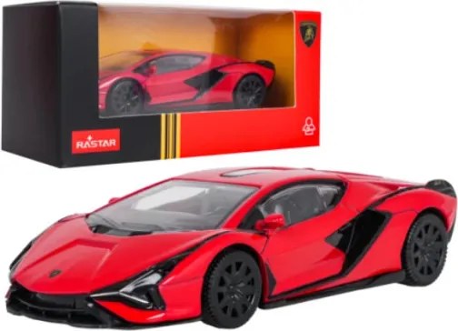 Model auta Lamborghini Sián 1:43 RASTAR červené