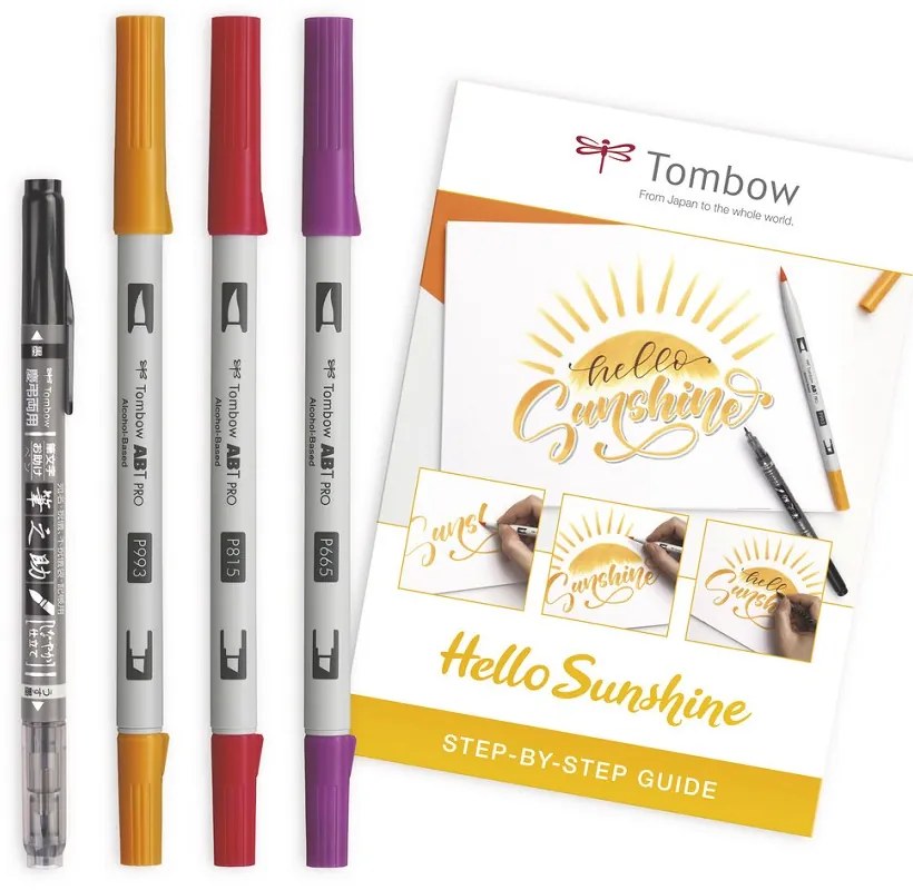 Tombow - sada na lettering Sunny Lettering Set