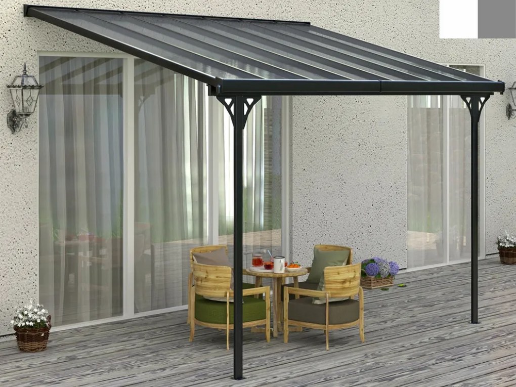 ROJAPLAST Pergola - BRUCE F, více variant na výběr Barva: čirá