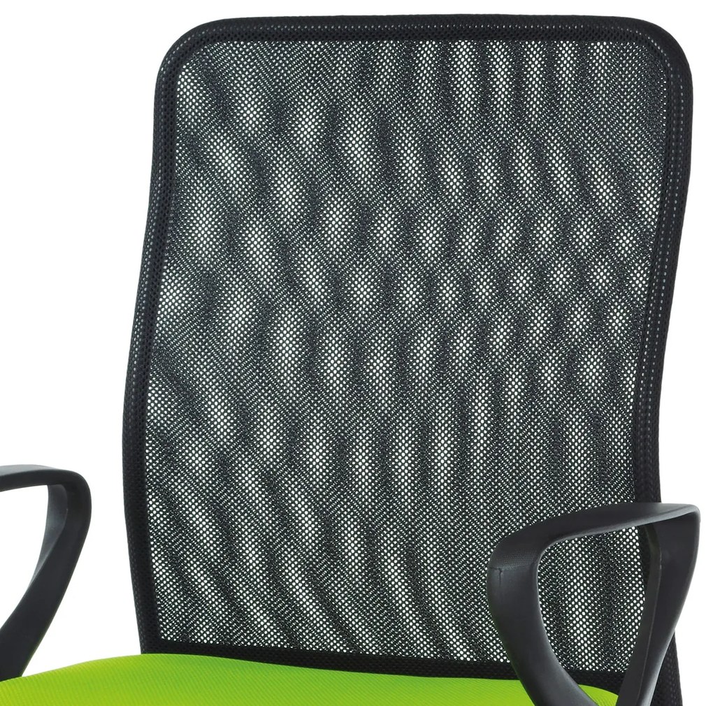 Juniorská židle GIORGIO černo-zelená