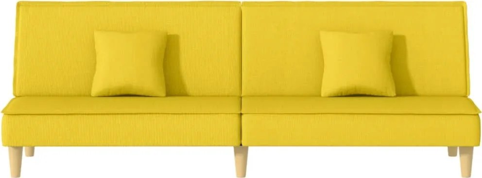 vidaXL Rozkládací pohovka textil [351904] Barva: Černá
