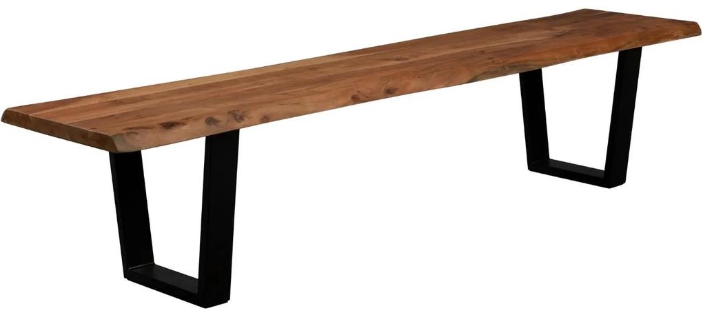 OnaDnes -20% Masivní akátová lavice DUTCHBONE AKA 180 cm