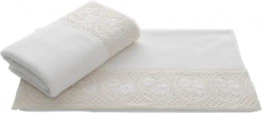 Soft Cotton Luxusní osuška ELIZA 85x150 cm Smetanová