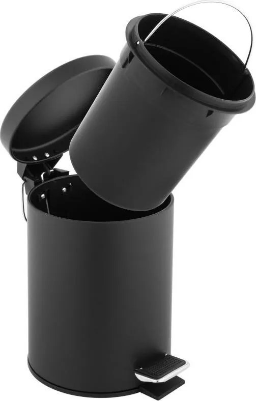 Odpadkový koš do koupelny BALI 3l - černý