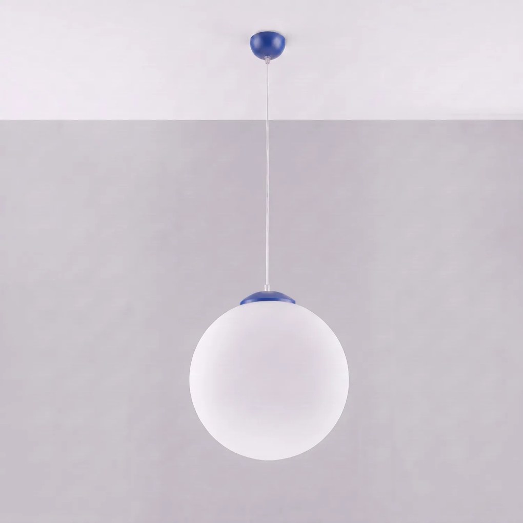 Sollux Lighting Závěsné svítidlo UGO 40 ultramarín