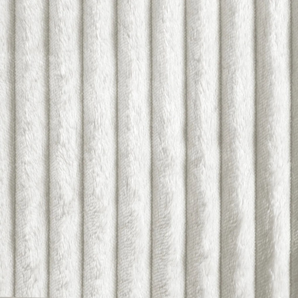 DEKA Z MIKROFLANELU SOFT 70X160 CM BÍLÁ